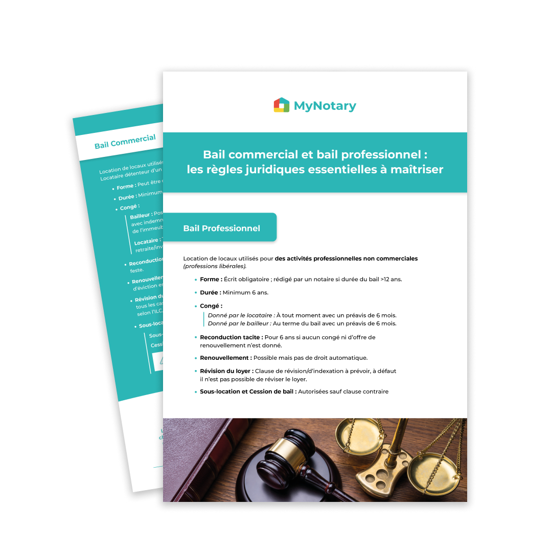 Maîtriser le bail commercial et le bail professionnel